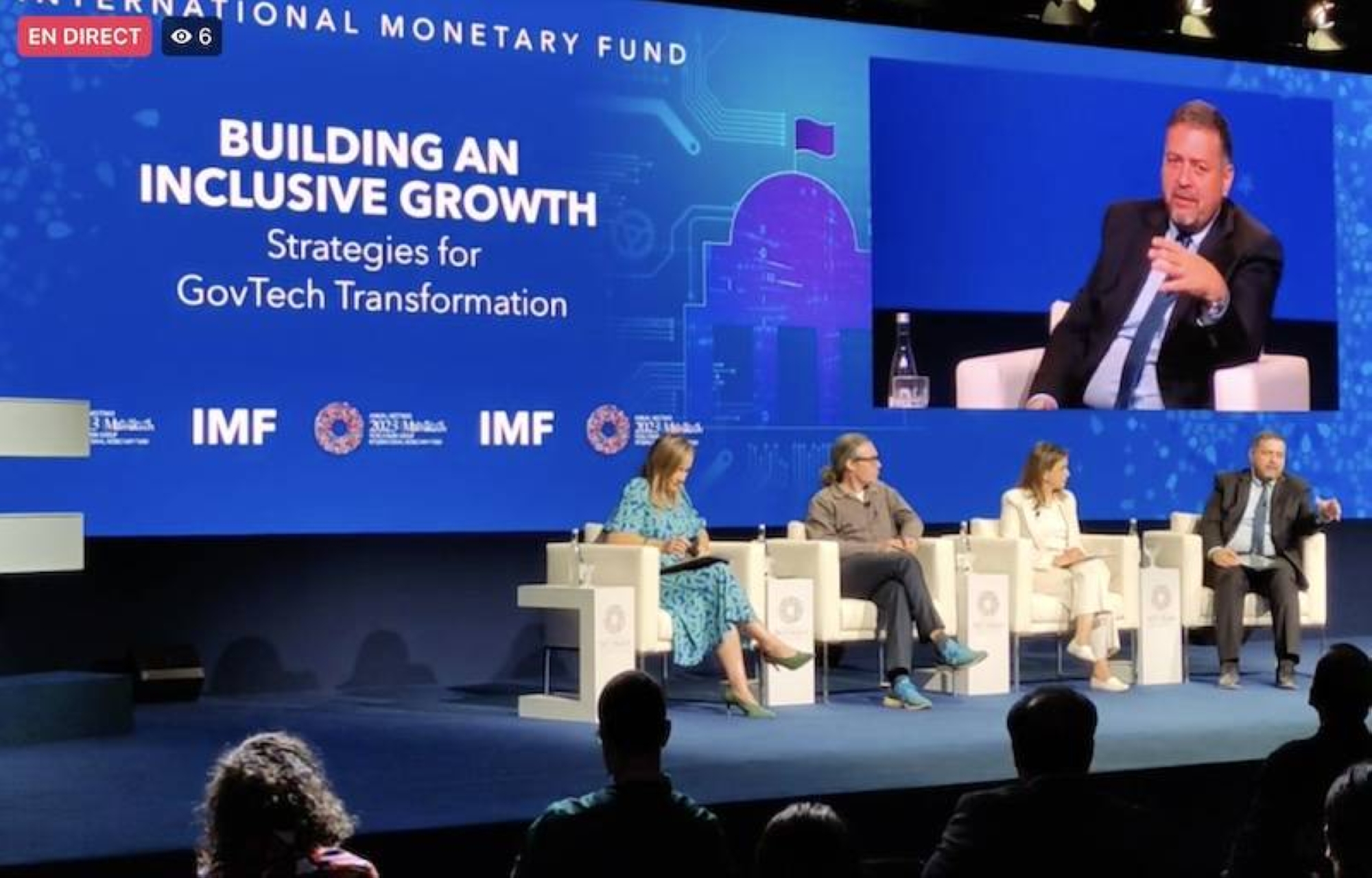 En direct des Assemblées FMI-BM : Quelle stratégie pour la transformation des technologies ...