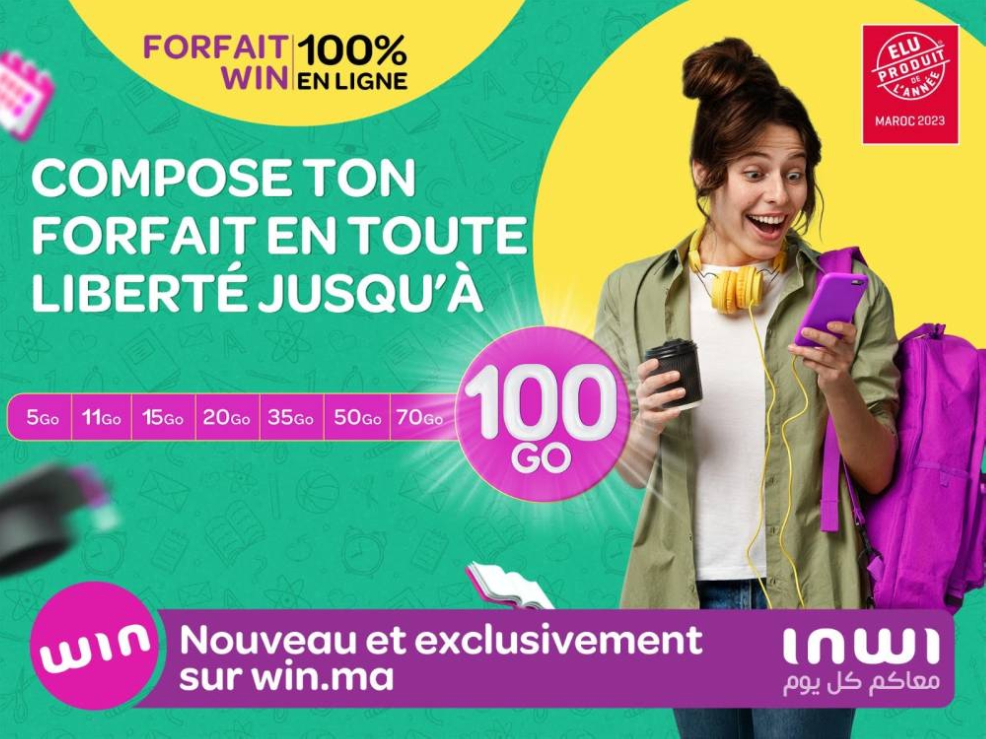 Win by Inwi lance les nouveaux forfaits 100 Go - Le Matin.ma