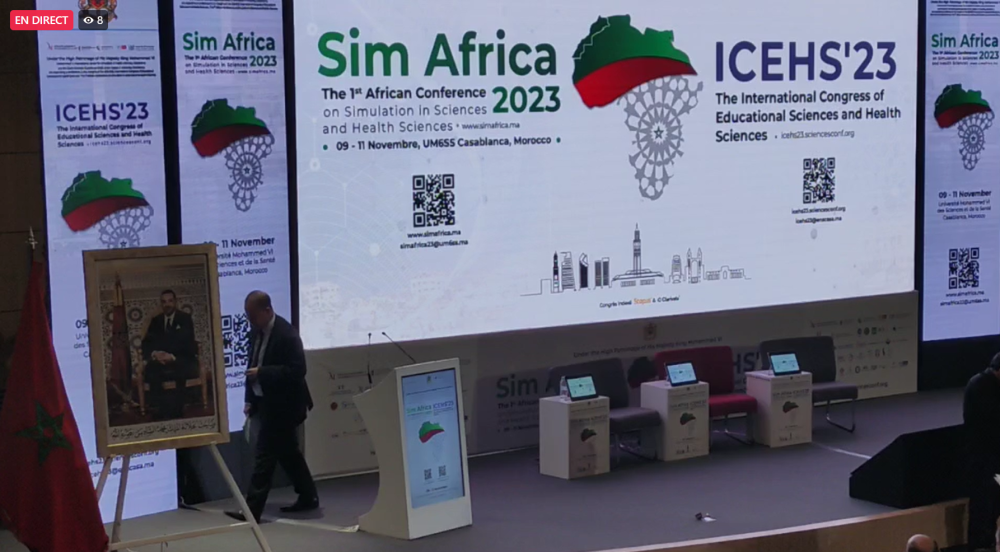 En direct : 1ère édition du ICEHS’23 & du Sim Africa - Le Matin.ma