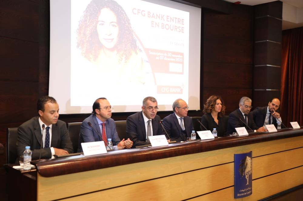 Les ambitions de CFG Bank à travers son entrée à la Bourse de ...