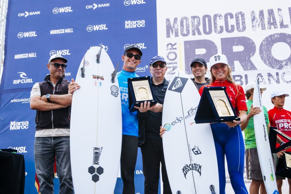 Morocco Mall junior Pro de surf : victoire du français Noa Dupouy, l ...