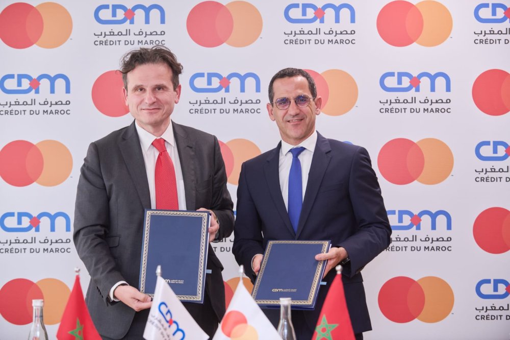 Crédit du Maroc s'associe à Mastercard pour booster la digitalisation ...