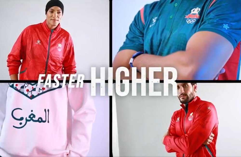 Voici les nouvelles tenues de l'équipe du Maroc pour les JO de Paris ...