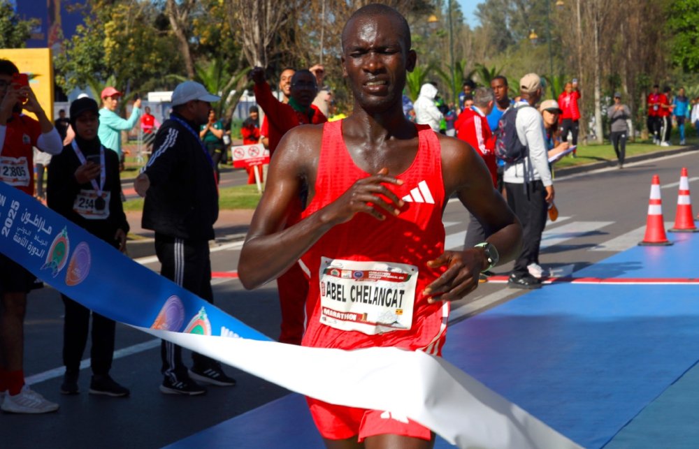 Marathon de Rabat : Abel Chelangat et Rahma Tahiri remportent la 8e ...