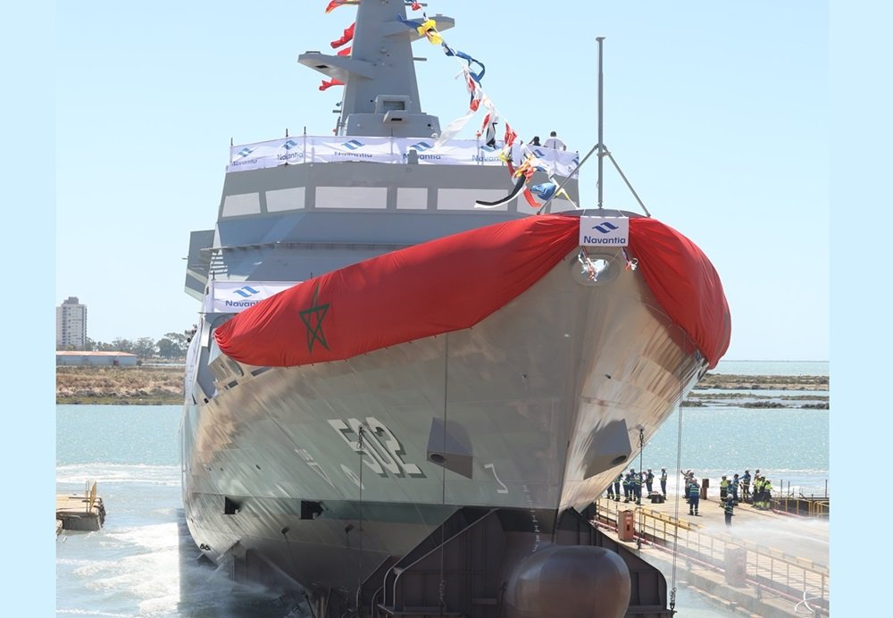 La Marine Royale réceptionne la première frégate marocaine construite ...