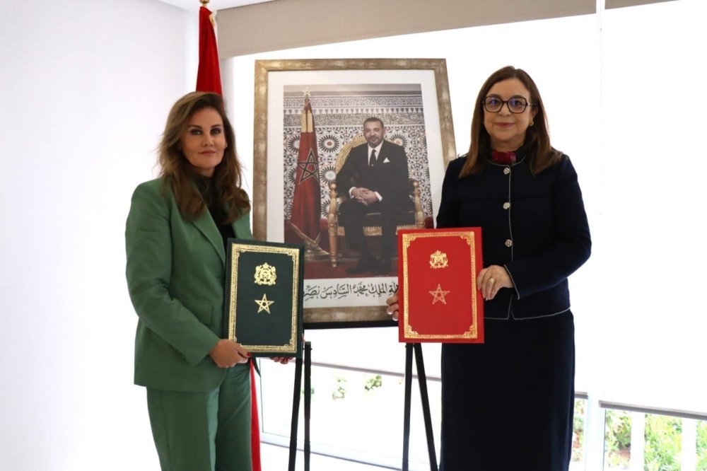 Son Altesse la Princesse Lalla Zineb préside la signature d’une ...
